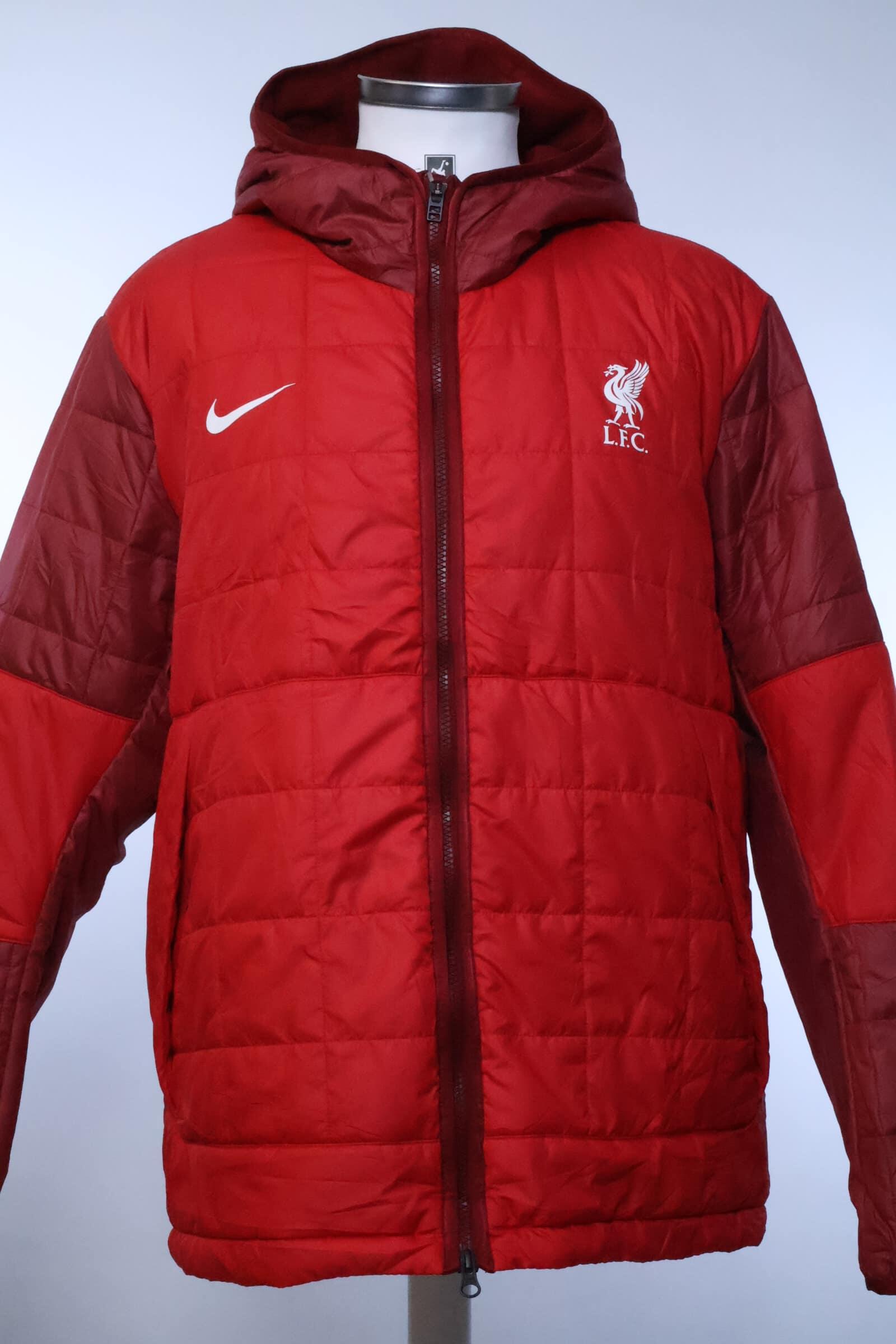 Liverpool F.C 2022/23 Fleece Lined Hooded Jacket. - XL