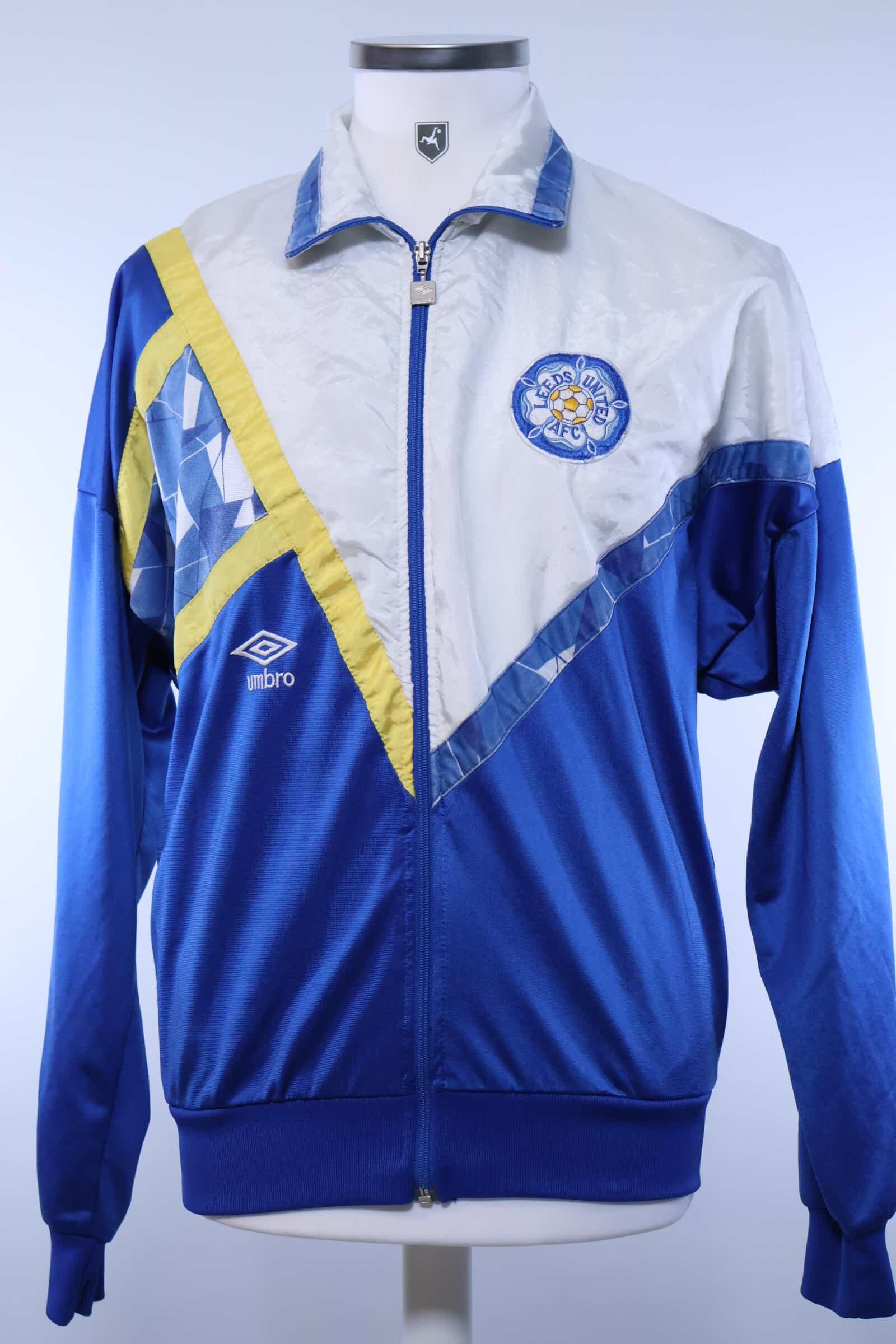 1990/91 - LEEDS UNITED - TRACK JACKET - M