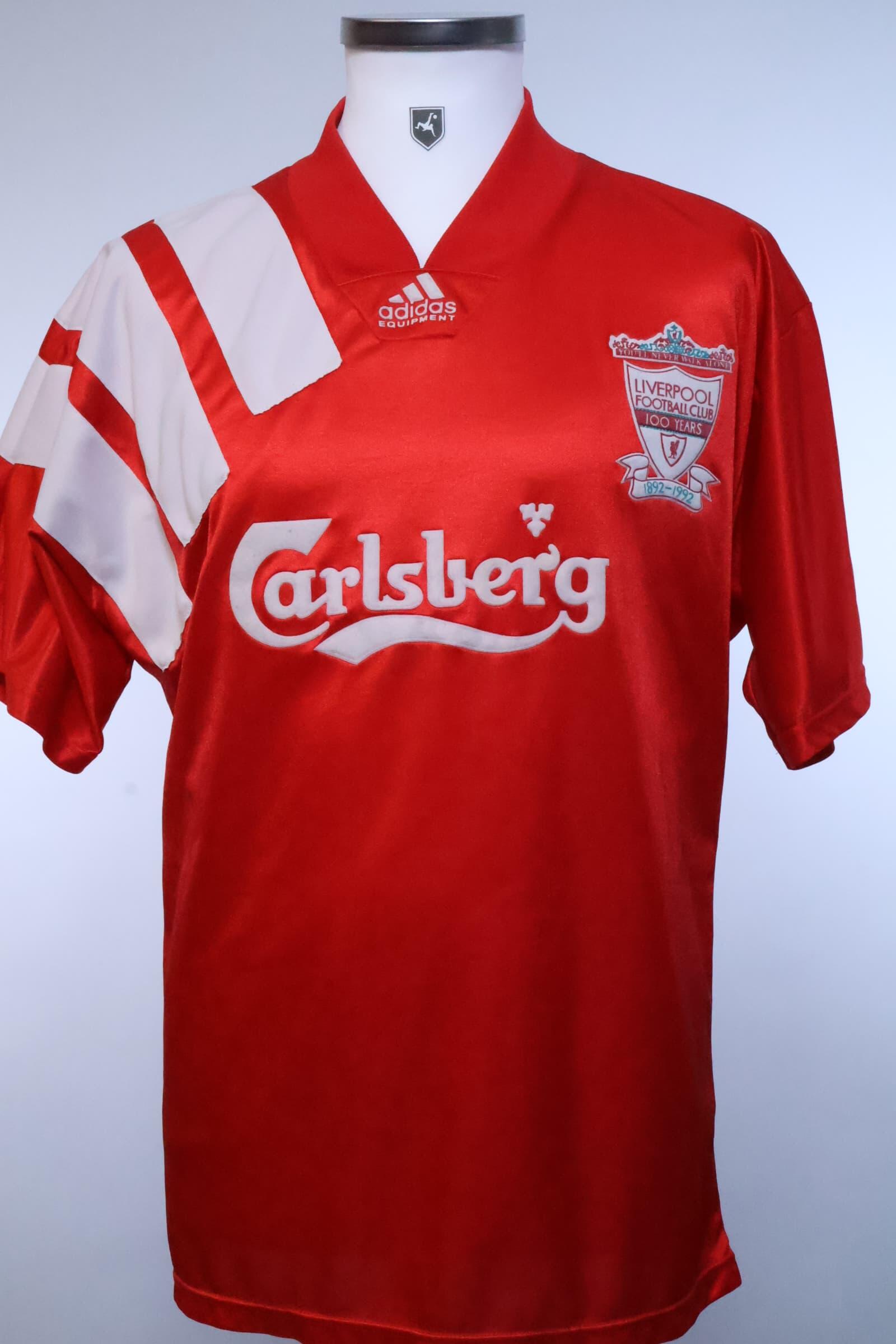 Liverpool F.C 1992/93 Centenary Home Shirt - L
