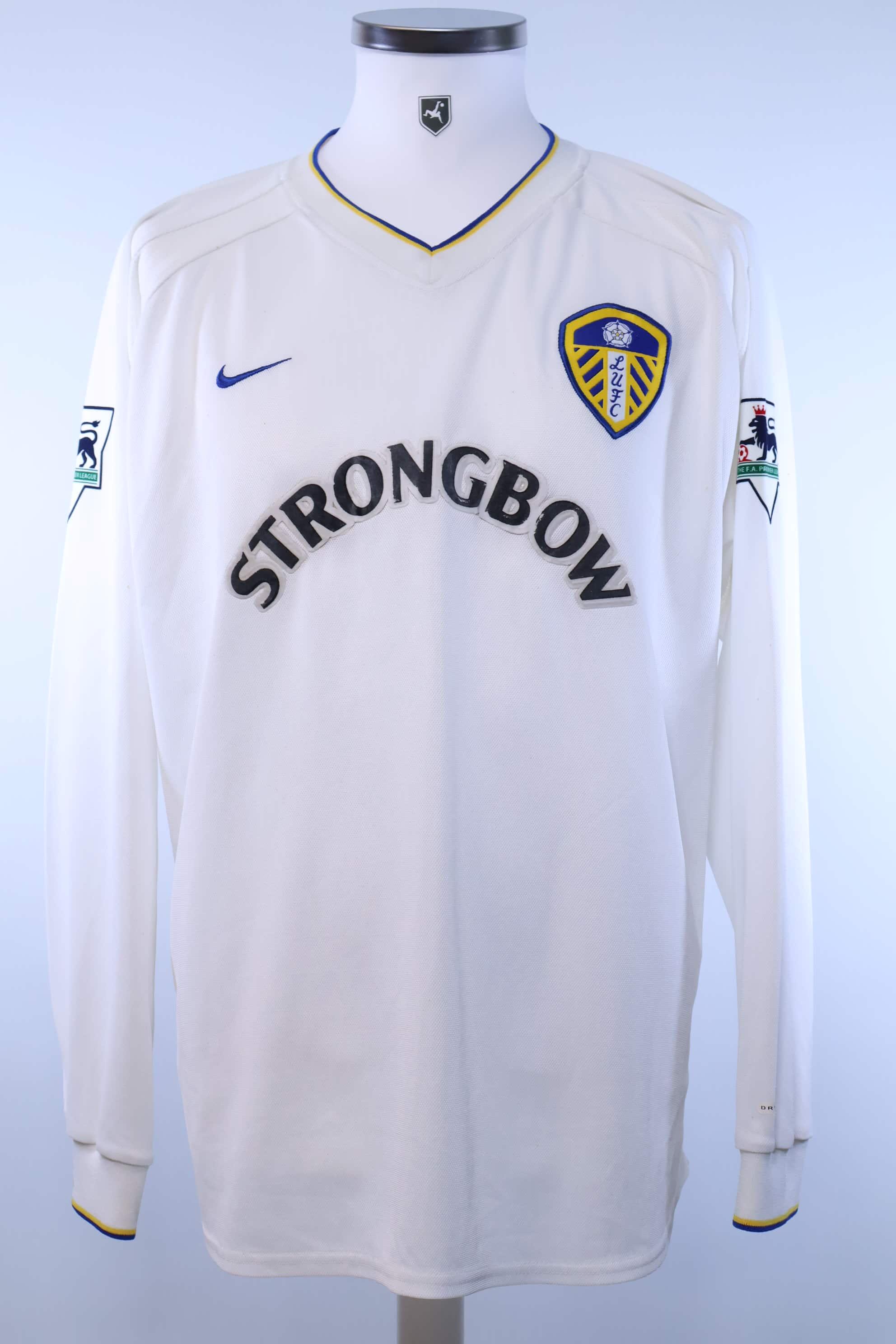 Leeds United 2000/02 Keane #7 Home Shirt - L