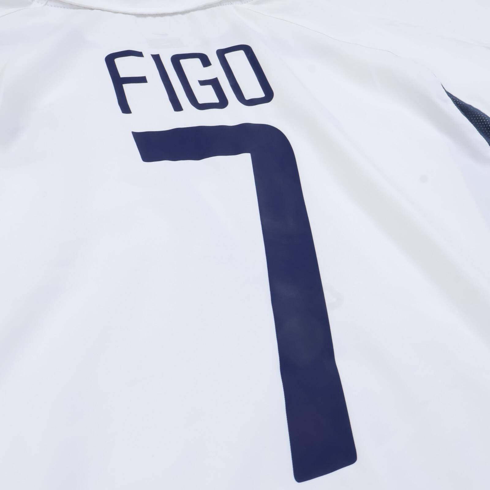 Portugal Figo #7 2002/04 Away Shirt - L