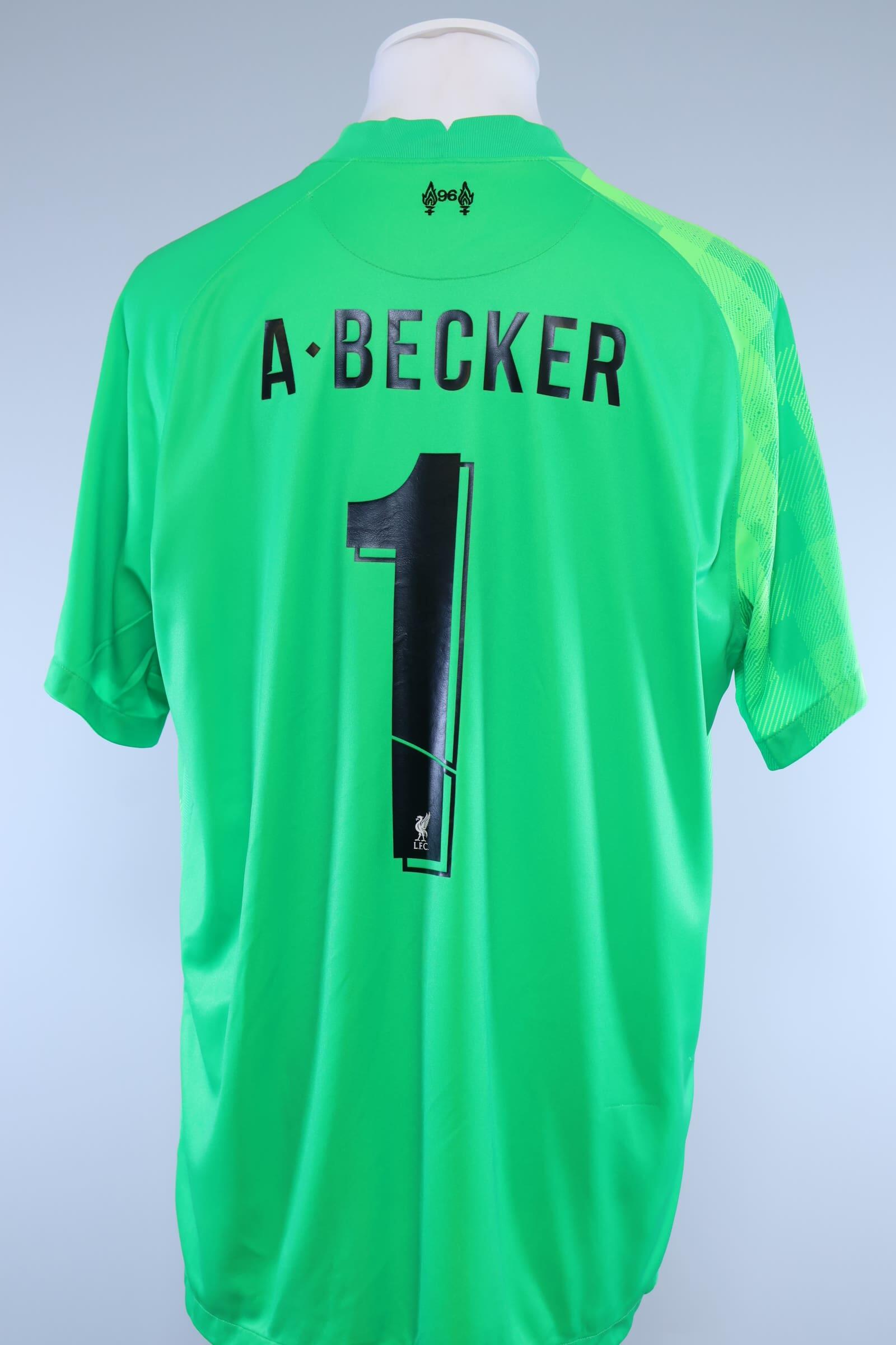 2021/22 - LIVERPOOL F.C - A.BECKER - #1 - GOALKEEPER SHIRT - XL