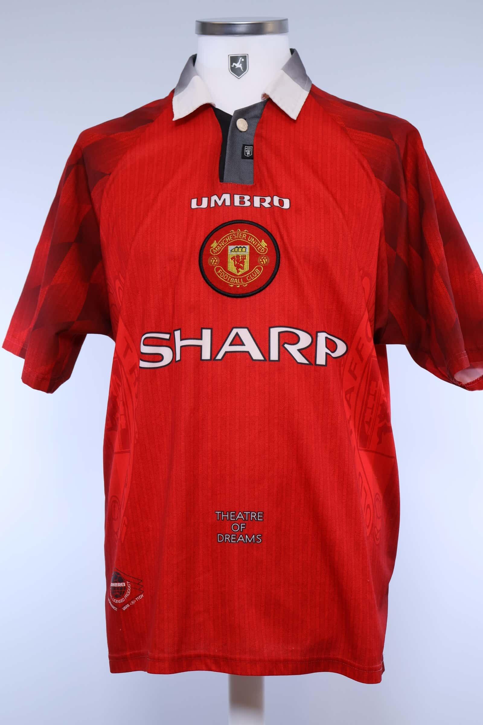 1996/97 - MANCHESTER UNITED - HOME SHIRT - L