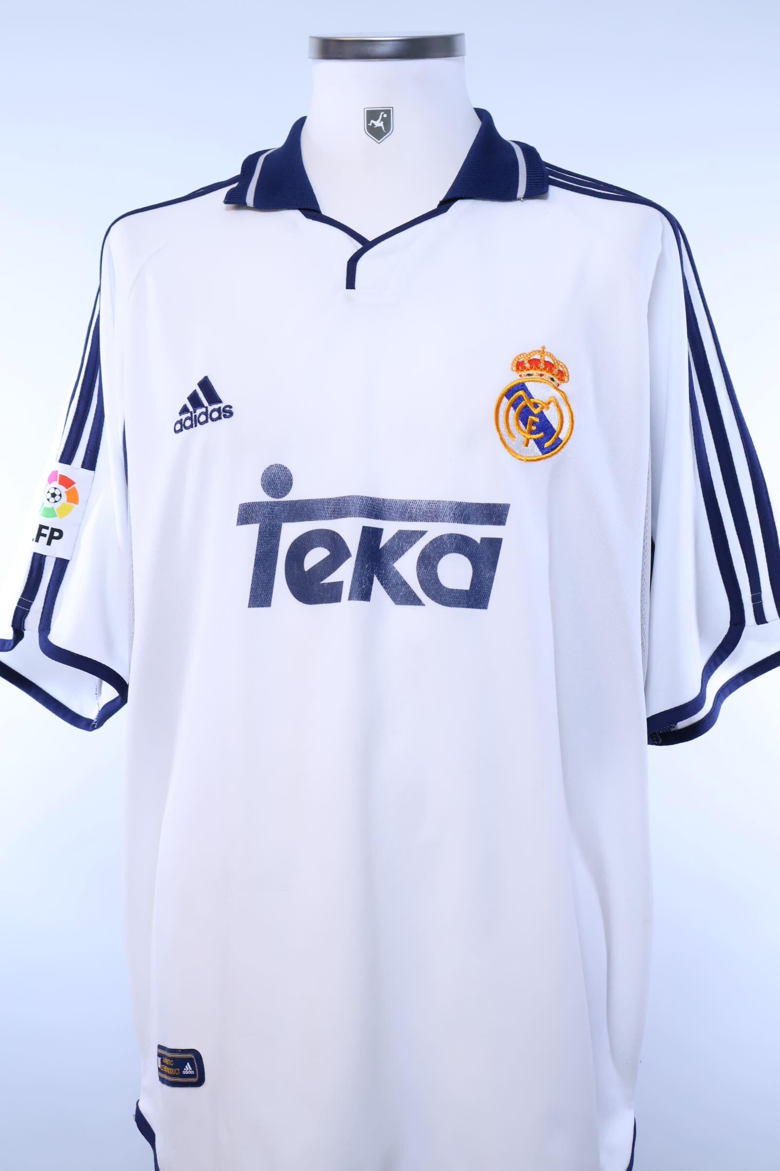 2000/01 - REAL MADRID - HOME SHIRT - XL