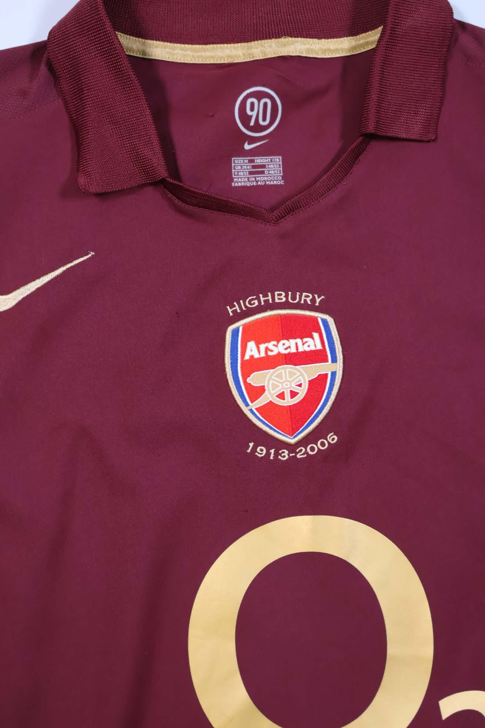 Arsenal 2005/06 Home Shirt - M