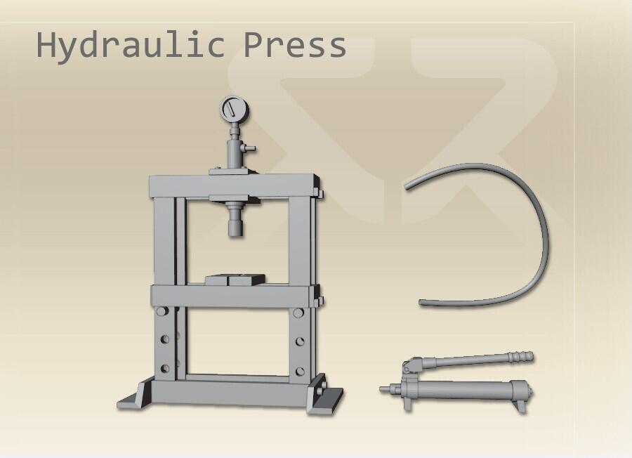 1/32 or 1/35 scale 10 Ton Hydraulic Bench Press (ID 13.14)