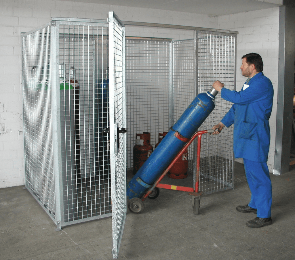 Gas Cylinder Cage Without Roof for 60 Cylinders GFC-M3