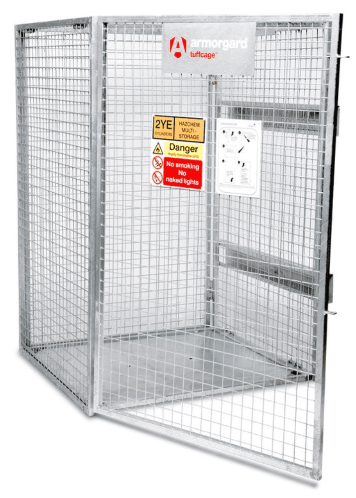 Collapsible Gas Cylinder Cage