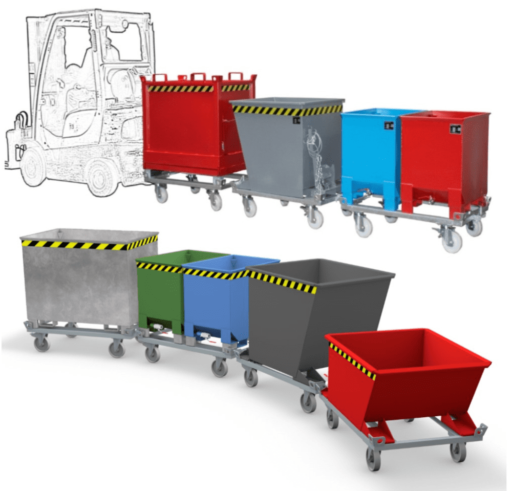 Swarf Bin For Tugger Train Type CS