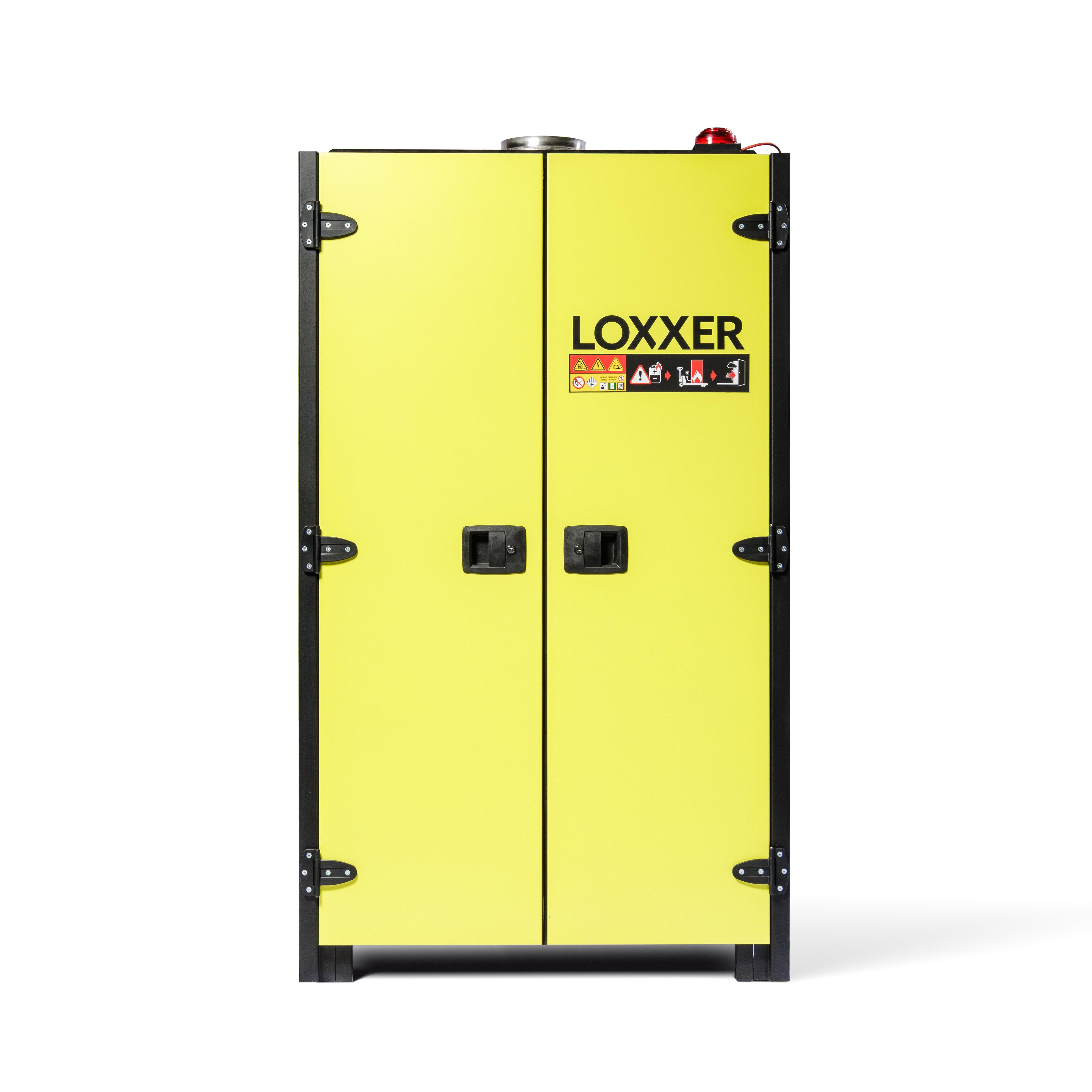 Double Door Lithium-Ion Storage & Charging Cabinet - VDMA Certified