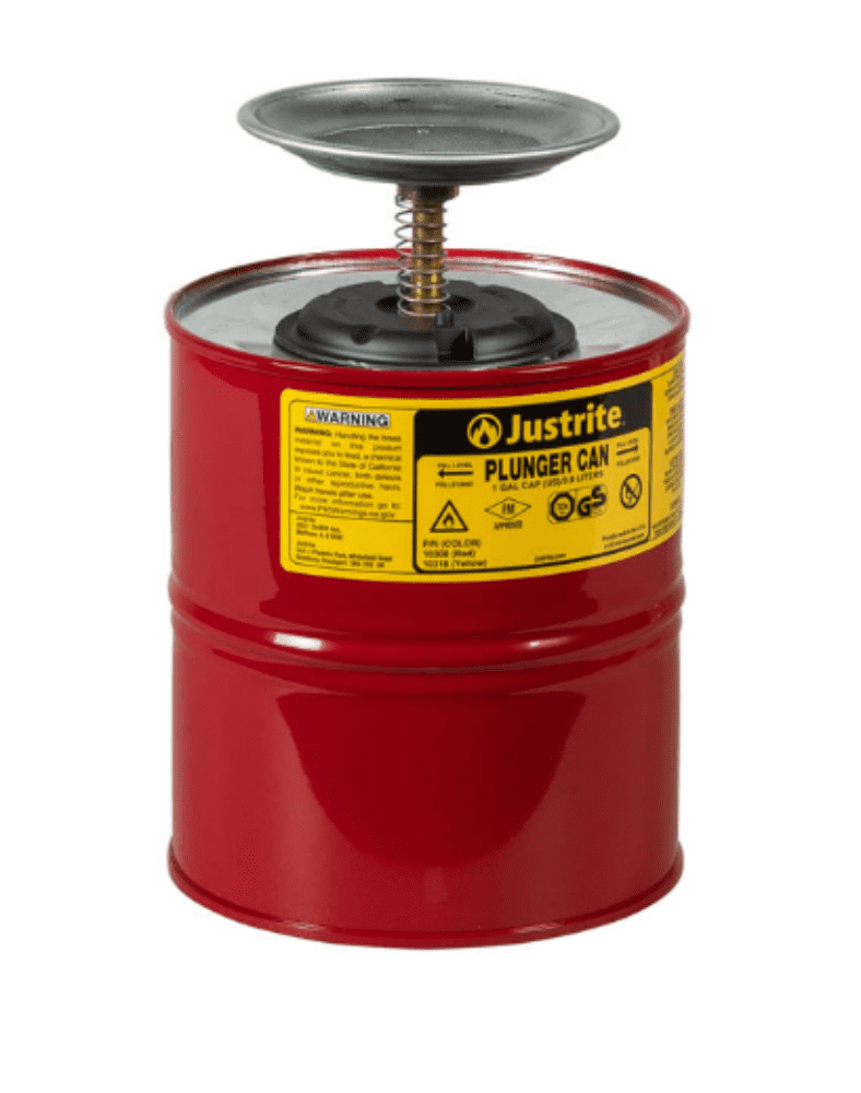 40 L Steel Plunger Dispensing Can 10308
