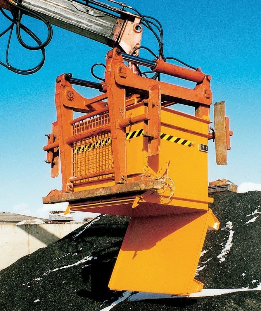 Building Material Drop Bottom Container Type BC