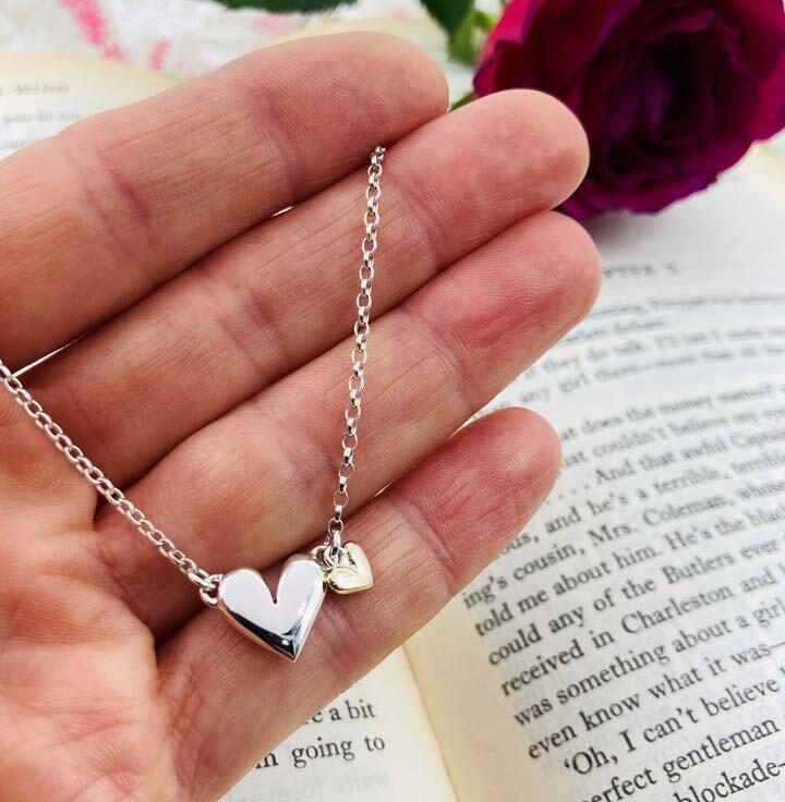 You & Me Heart Pendant