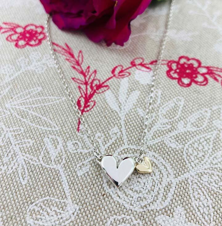 You & Me Heart Pendant
