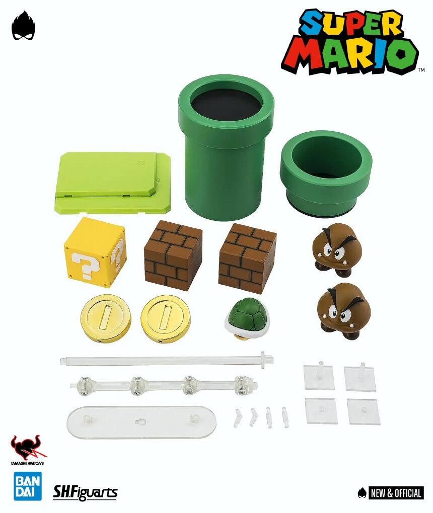 Bandai Tamashii Nations - The Super Mario Brothers S.H. Figuarts Action ...