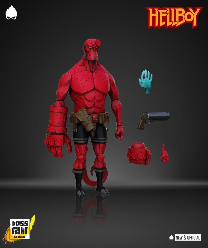 Boss Fight Studio - Hellboy Action Figure 1/12 Scale Hellboy (Box Full ...