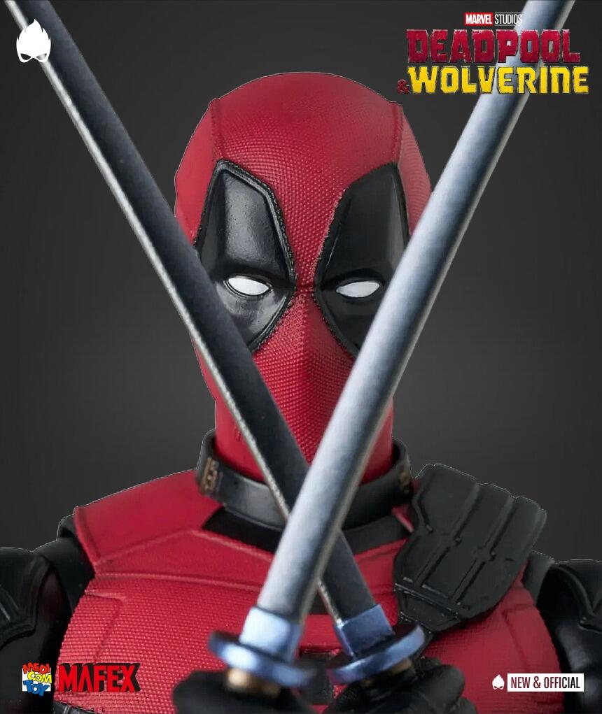 Medicom MAFEX - Deadpool & Wolverine (2024) Action Figure 1/12 Scale ...