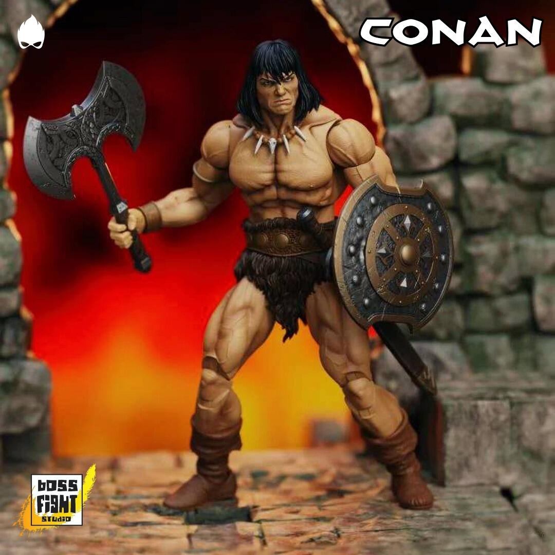 Boss Fight Studio - Conan Action Figure 1/12 Scale Conan - Reaver of ...