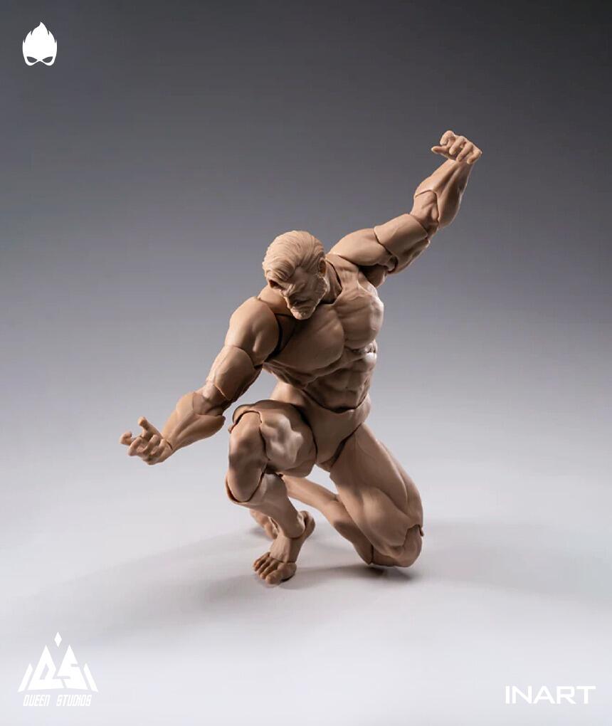 Queen Studios - InArt Action Figure 1/12 Scale Blank Male Body Ver 2