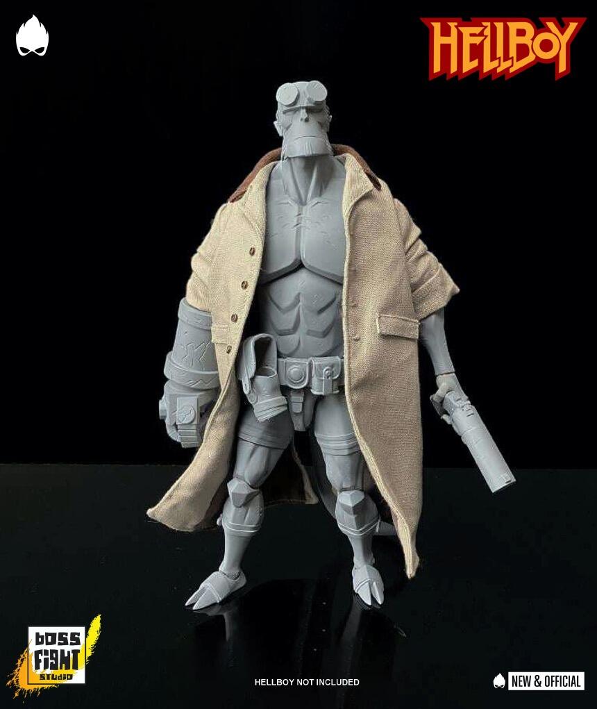 Boss Fight Studio - Hellboy Action Figure 1/12 Scale Hellboy Accessory ...