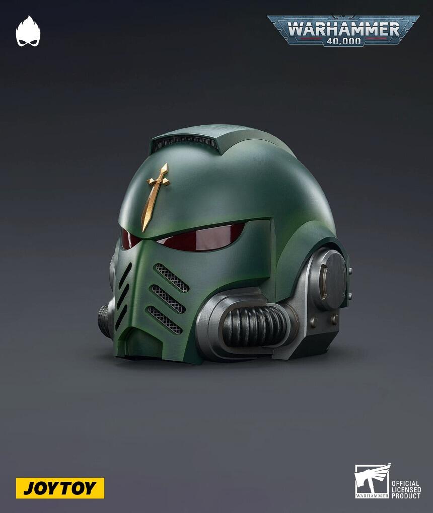 JOYTOY - Warhammer 40K 1/1 Scale Dark Angels MKX Helmet 30 cm