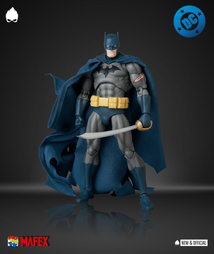 Medicom MAFEX - Batman: Hush Action Figure 1/12 Scale Batman (Damage ...