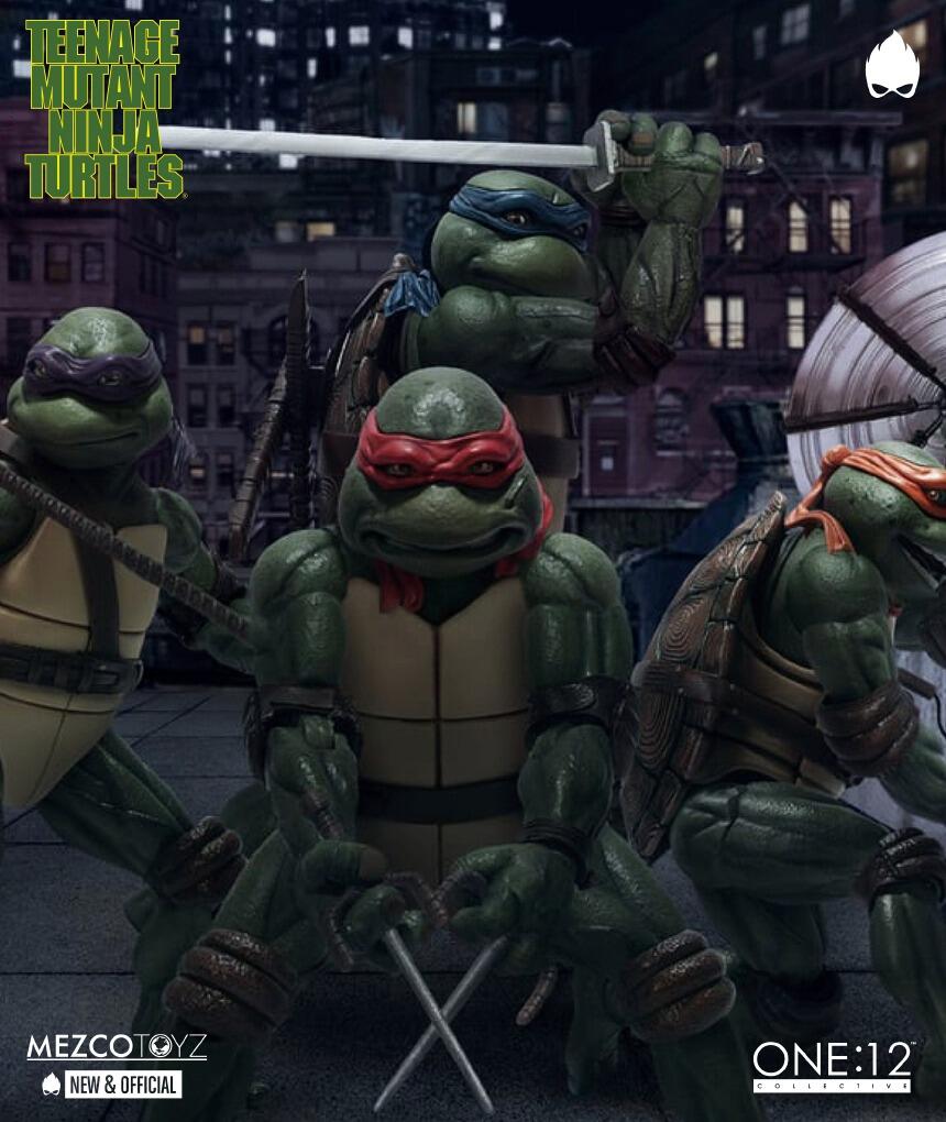 MEZCO - One:12 Collective Teenage Mutant Ninja Turtles (1990) Action ...