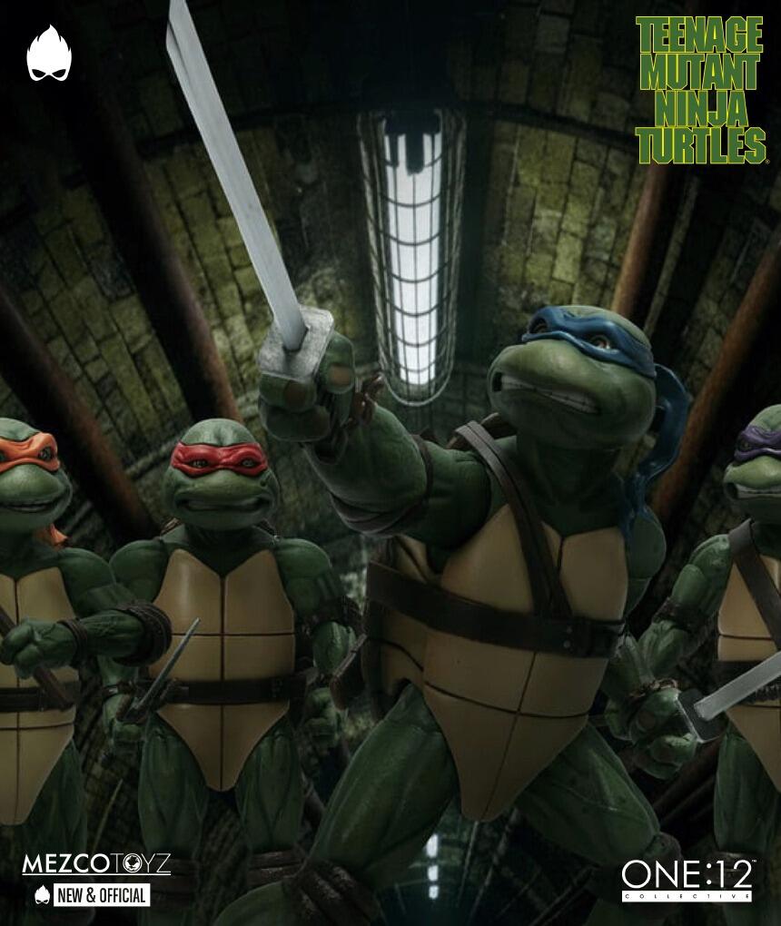 MEZCO - One:12 Collective Teenage Mutant Ninja Turtles (1990) Action ...