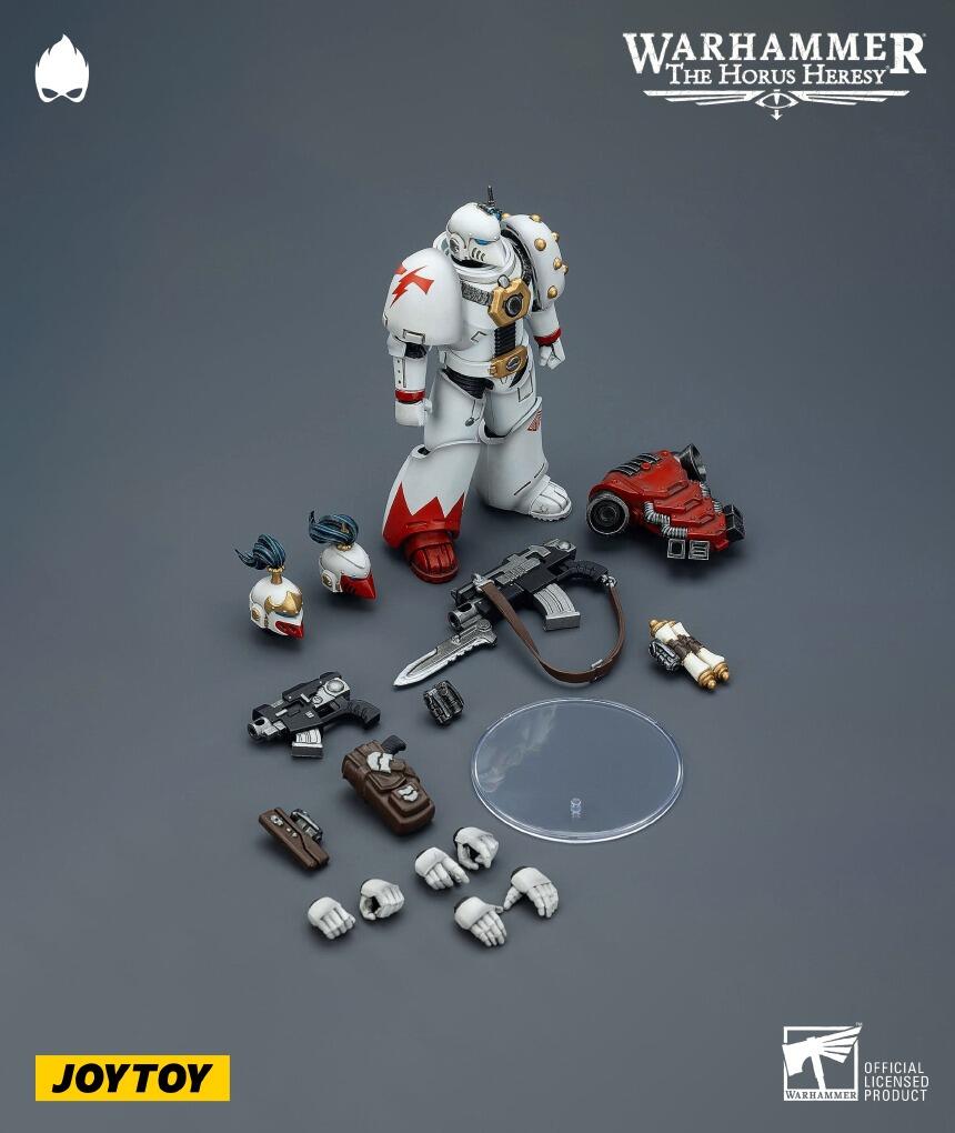 JOYTOY - Warhammer The Horus Heresy Action Figure 1/18 Scale White ...