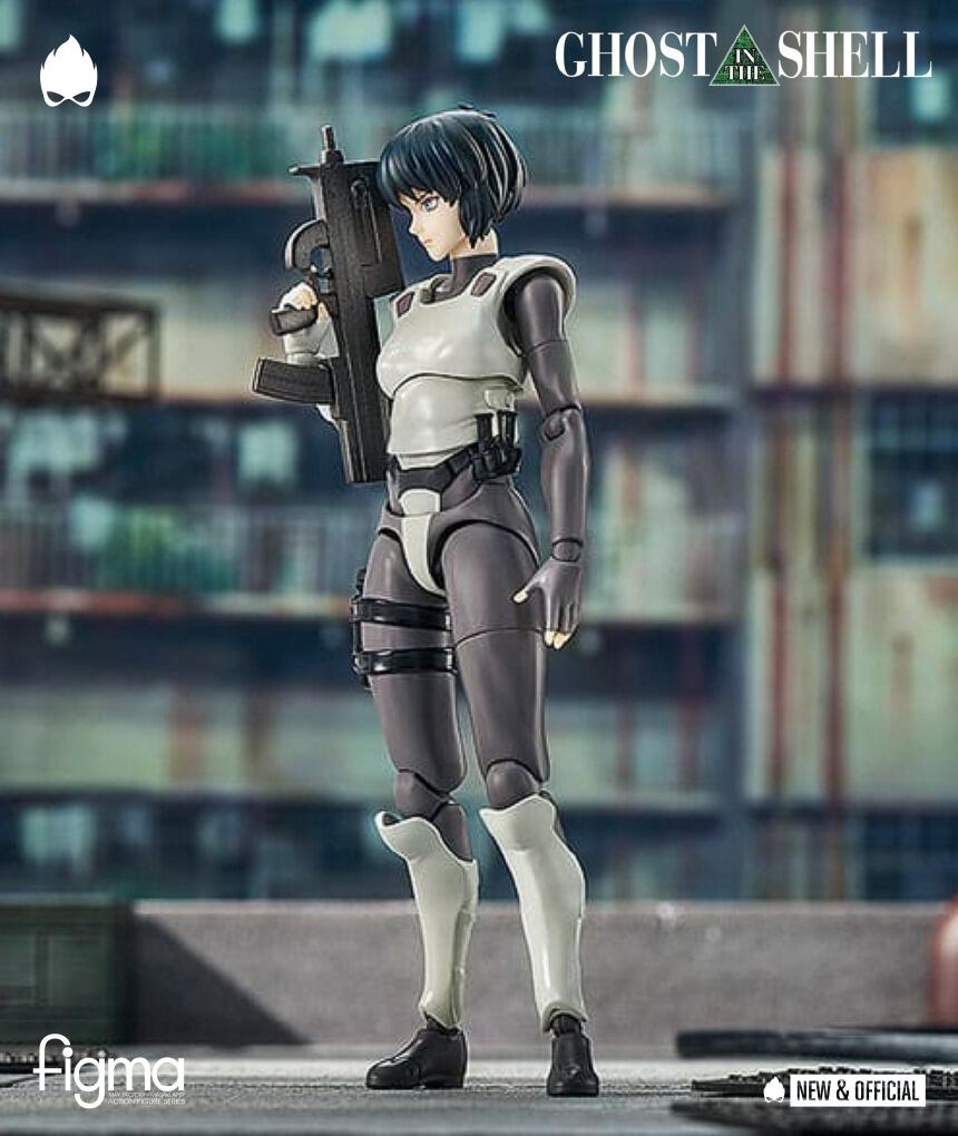 Figma - Ghost in the Shell Action Figure 1/12 Scale Motoko Kusanagi ...