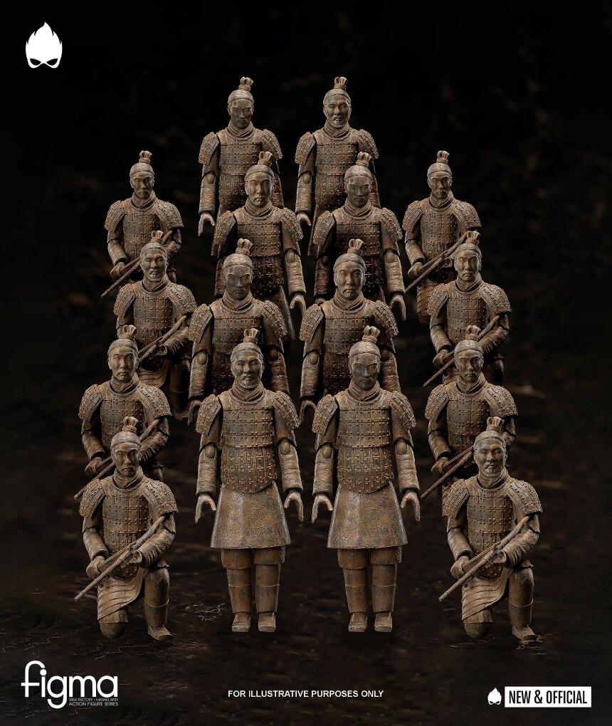 Figma - The Table Museum Action Figure 1/12 Scale Terracotta Soldier ...