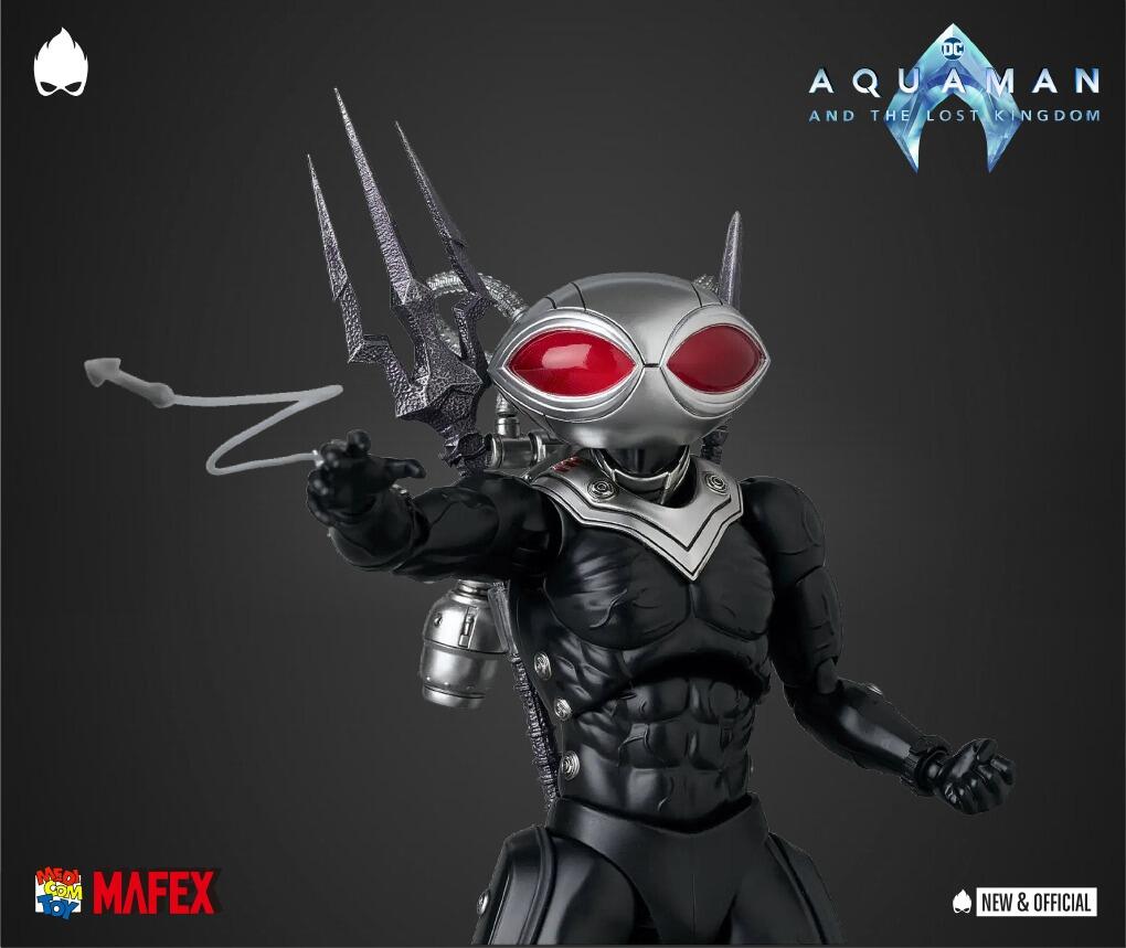 Medicom MAFEX - Aquaman and the Lost Kingdom Action Figure 1/12 Scale ...