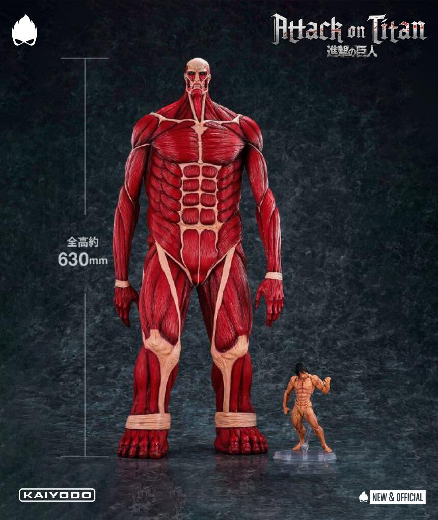 KAIYODO - Attack on Titan Mega Sofvi Colossal Titan