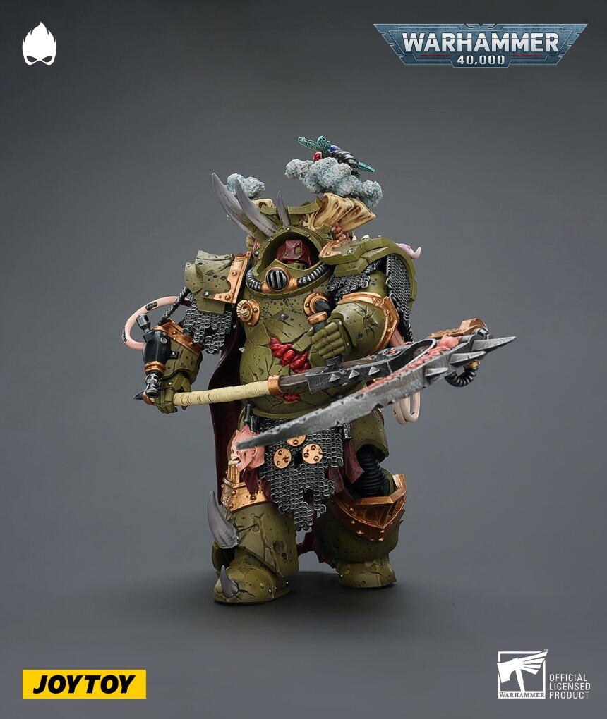 JOYTOY - Warhammer 40K Action Figure 1/18 Scale Death Guard Deathshroud ...
