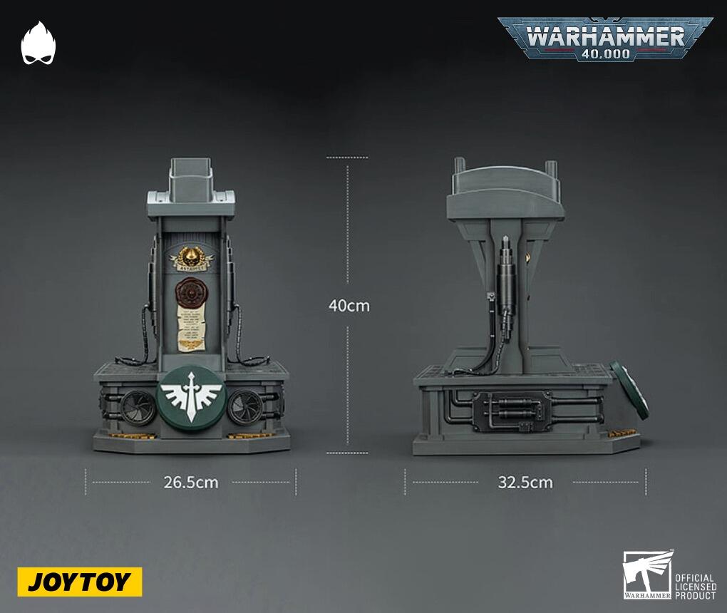 JOYTOY - Warhammer 40K 1/1 Scale Dark Angels MKX Helmet with Display ...