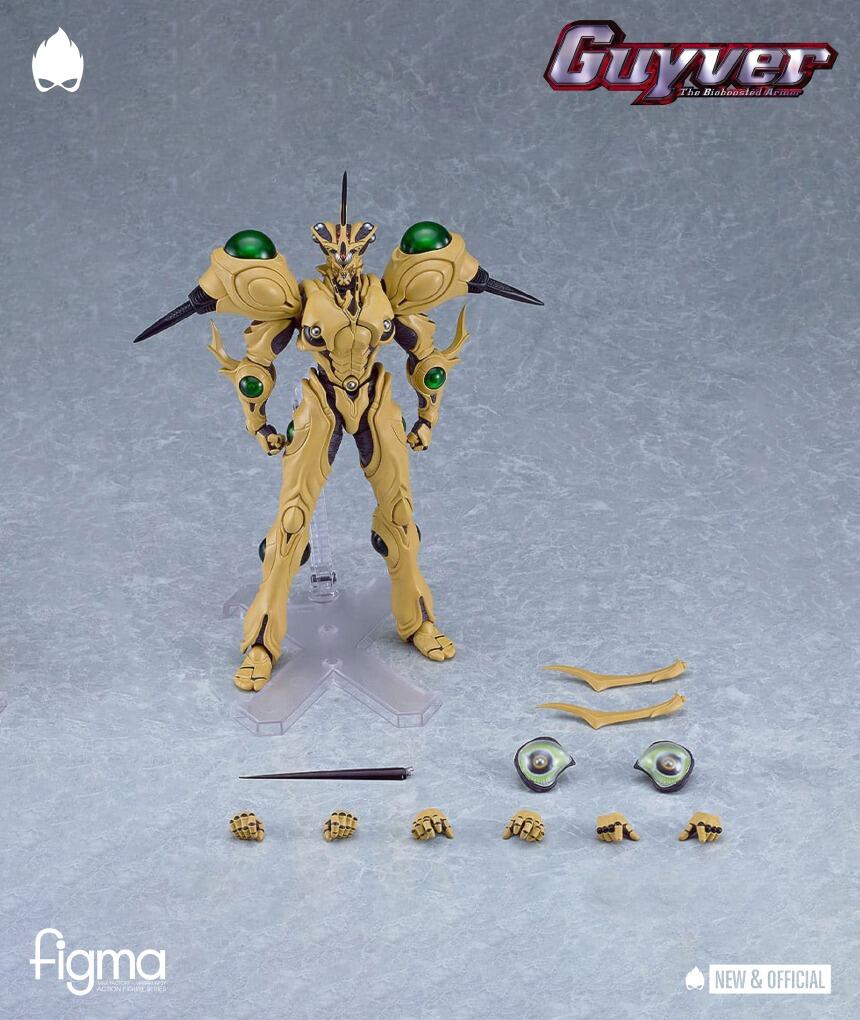Figma - Guyver: Bio Booster Armour Action Figure 1/12 Scale Gigantic ...