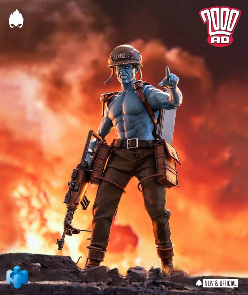 HIYA Toys - 2000AD Exquisite Super Action Figure 1/12 Scale Rogue Trooper