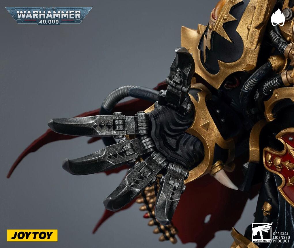 JOYTOY - Warhammer 40K Action Figure 1/18 Scale Black Legion Abaddon ...