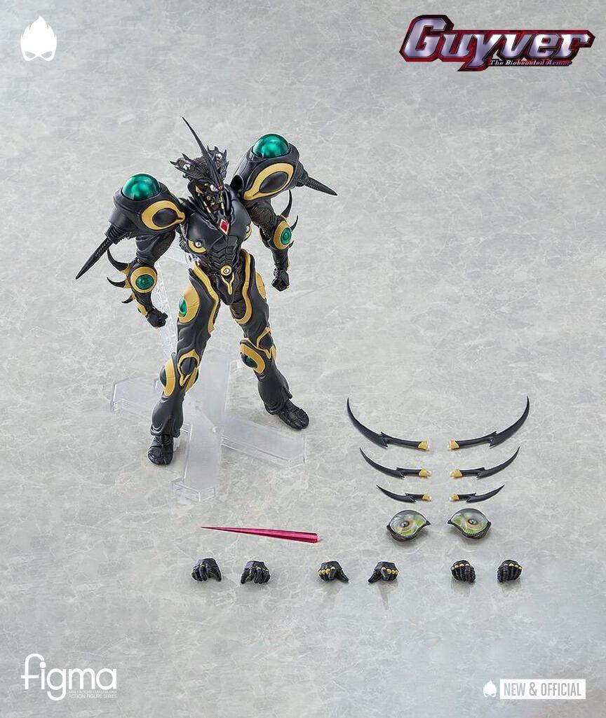 Figma - Guyver: Bio Booster Armour Action Figure 1/12 Scale Gigantic ...