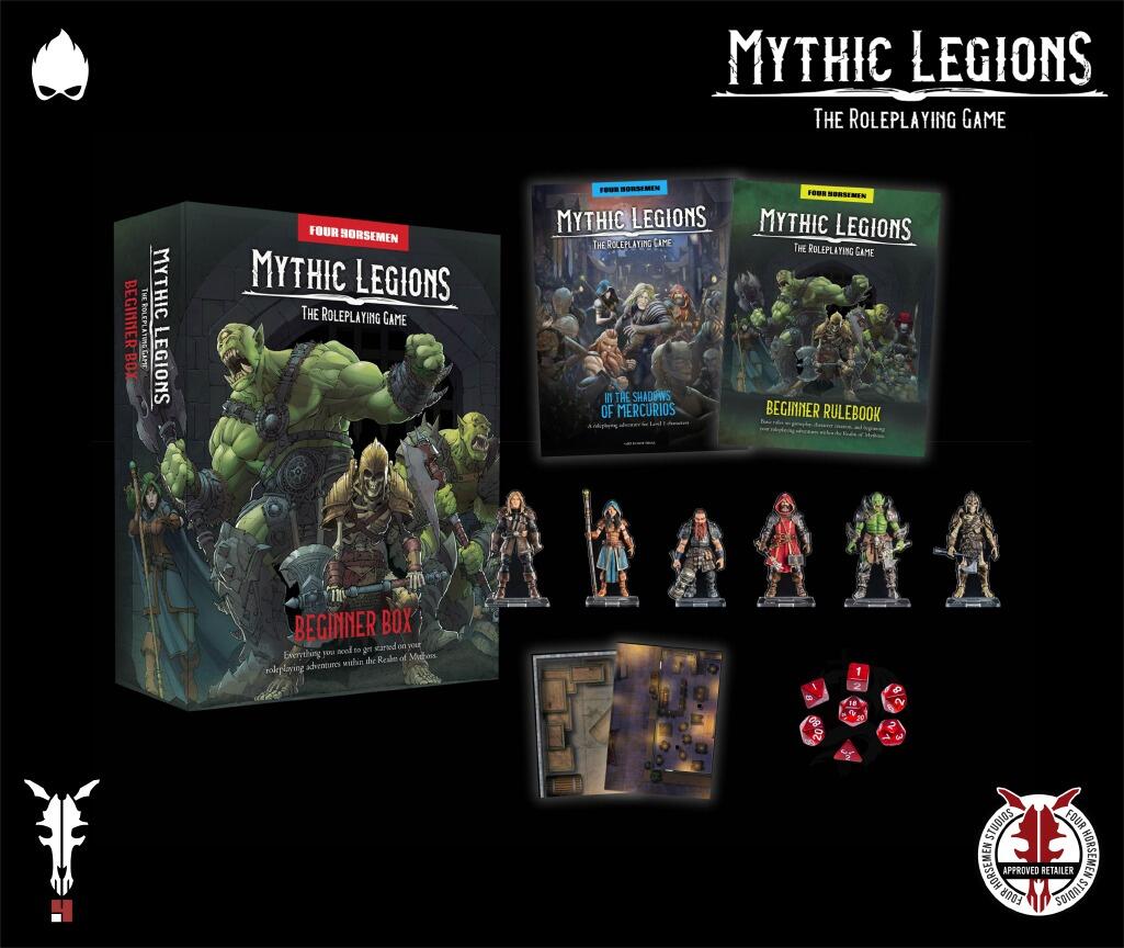 Four Horsemen Studios - Mythic Legions: The Role Playing Game ...