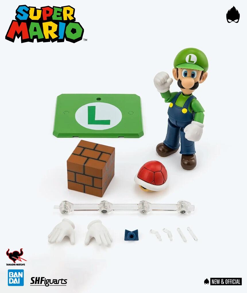 Bandai Tamashii Nations - The Super Mario Brothers S.H. Figuarts Action ...