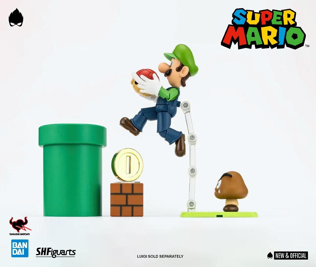 Bandai Tamashii Nations - The Super Mario Brothers S.H. Figuarts Action ...