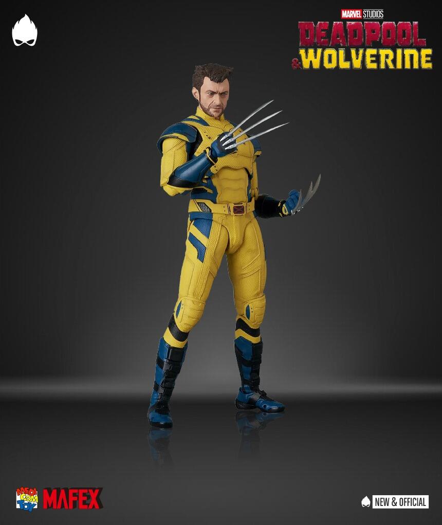 Medicom MAFEX - Deadpool & Wolverine (2024) Action Figure 1/12 Scale ...
