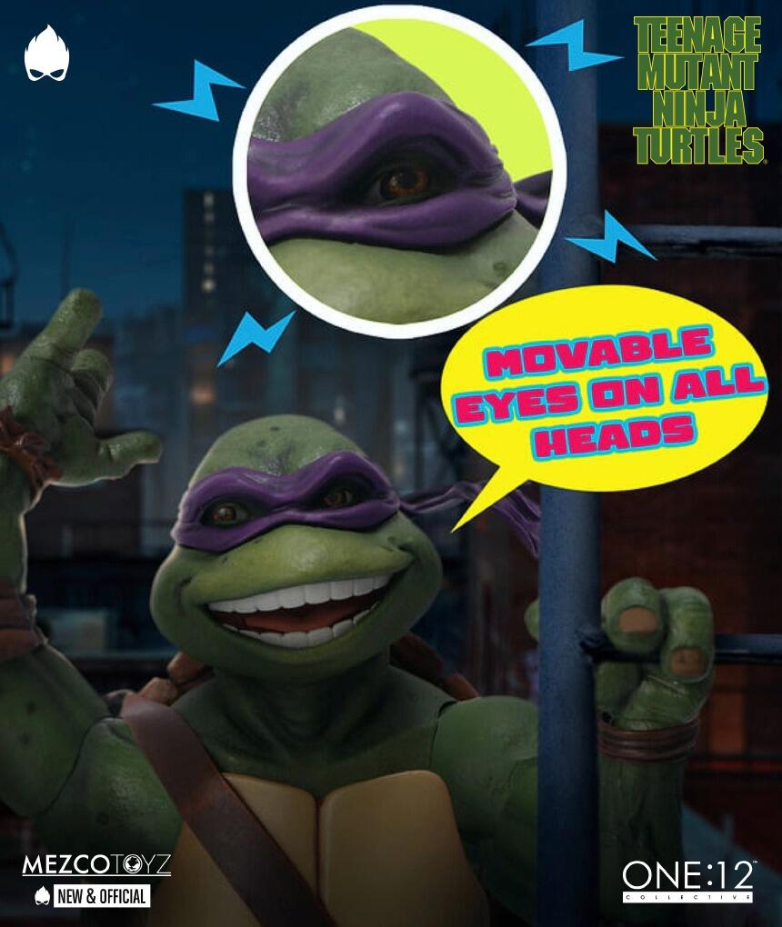 MEZCO - One:12 Collective Teenage Mutant Ninja Turtles (1990) Action ...
