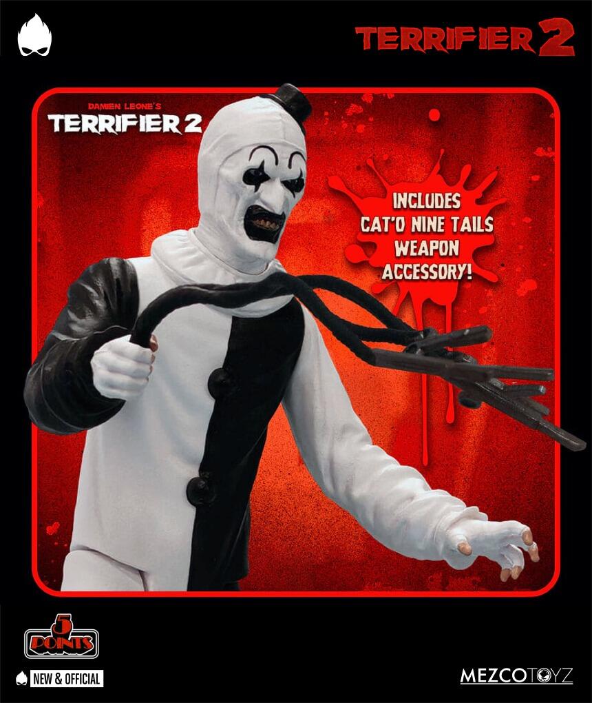 MEZCO - Terrifier 2 (2022) 5 Points Action Figure 1/18 Scale Terrifier Set