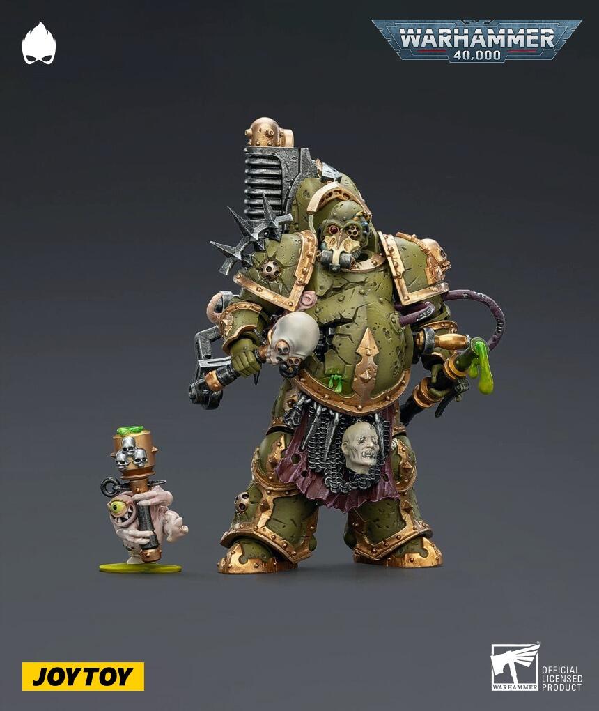 JOYTOY - Warhammer 40K Action Figure 1/18 Scale Death Guard Foul Blight ...