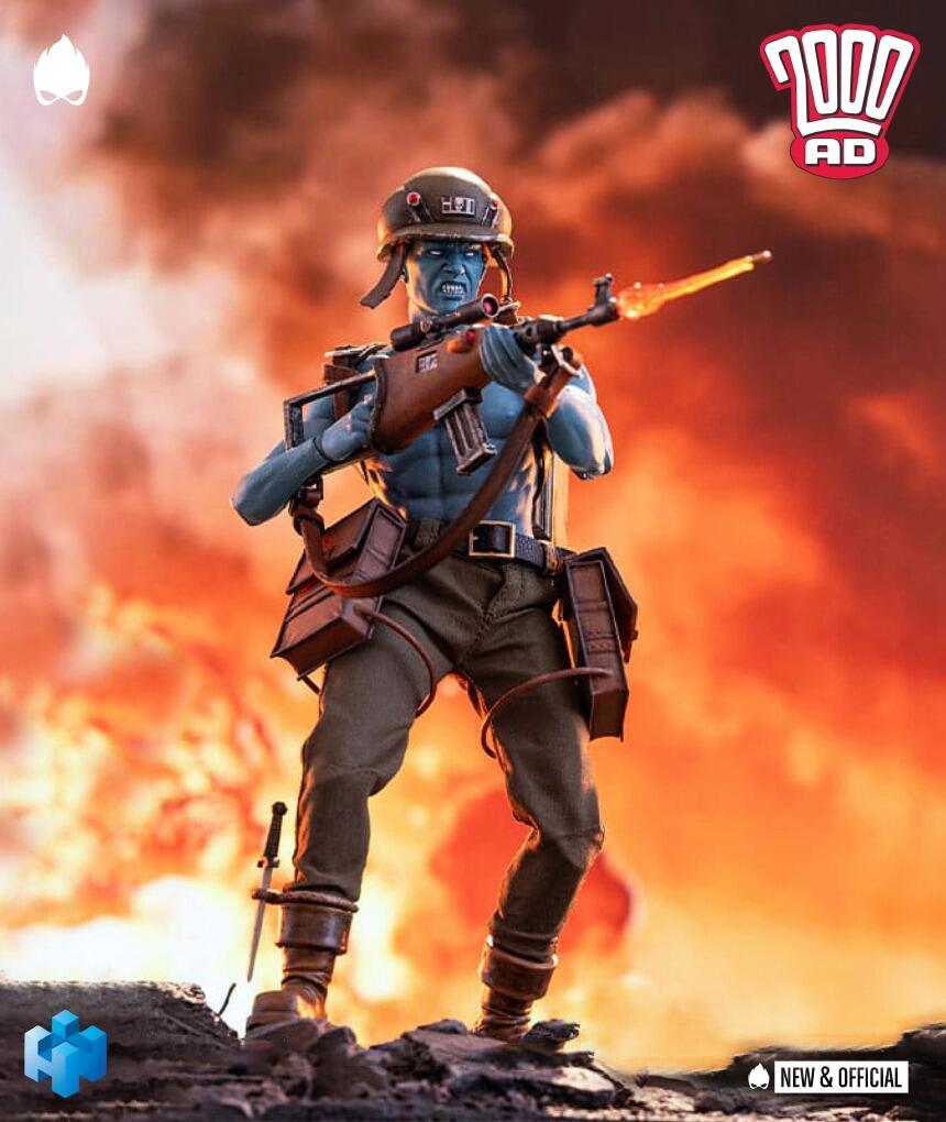 HIYA Toys - 2000AD Exquisite Super Action Figure 1/12 Scale Rogue Trooper