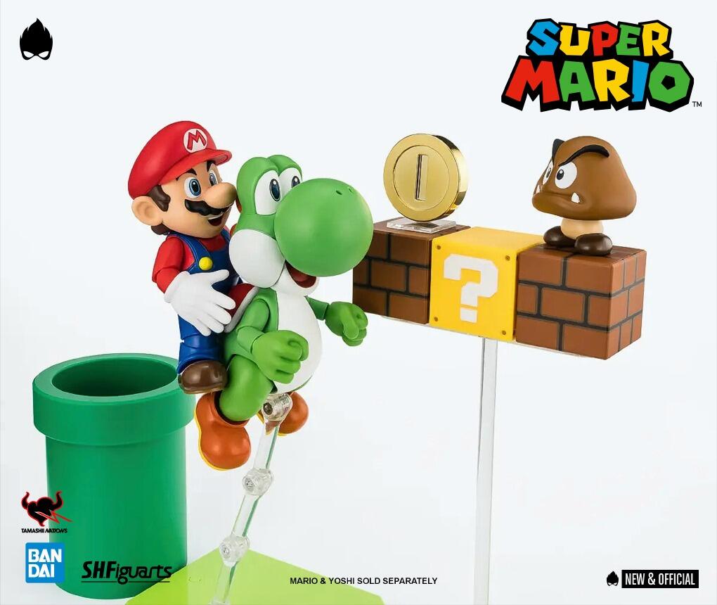 Bandai Tamashii Nations - The Super Mario Brothers S.H. Figuarts Action ...