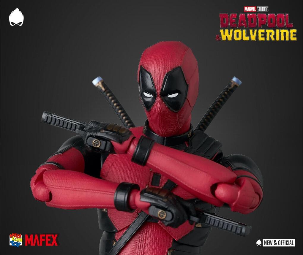 Medicom MAFEX - Deadpool & Wolverine (2024) Action Figure 1/12 Scale ...