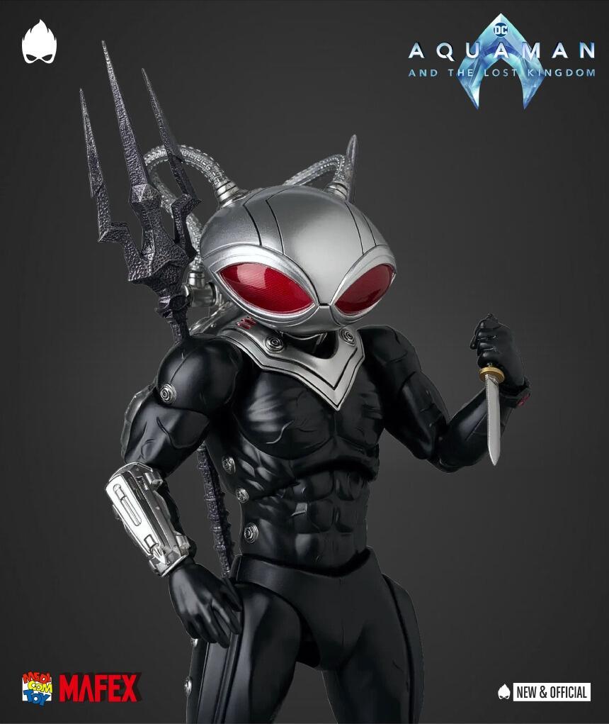 Medicom MAFEX - Aquaman and the Lost Kingdom Action Figure 1/12 Scale ...